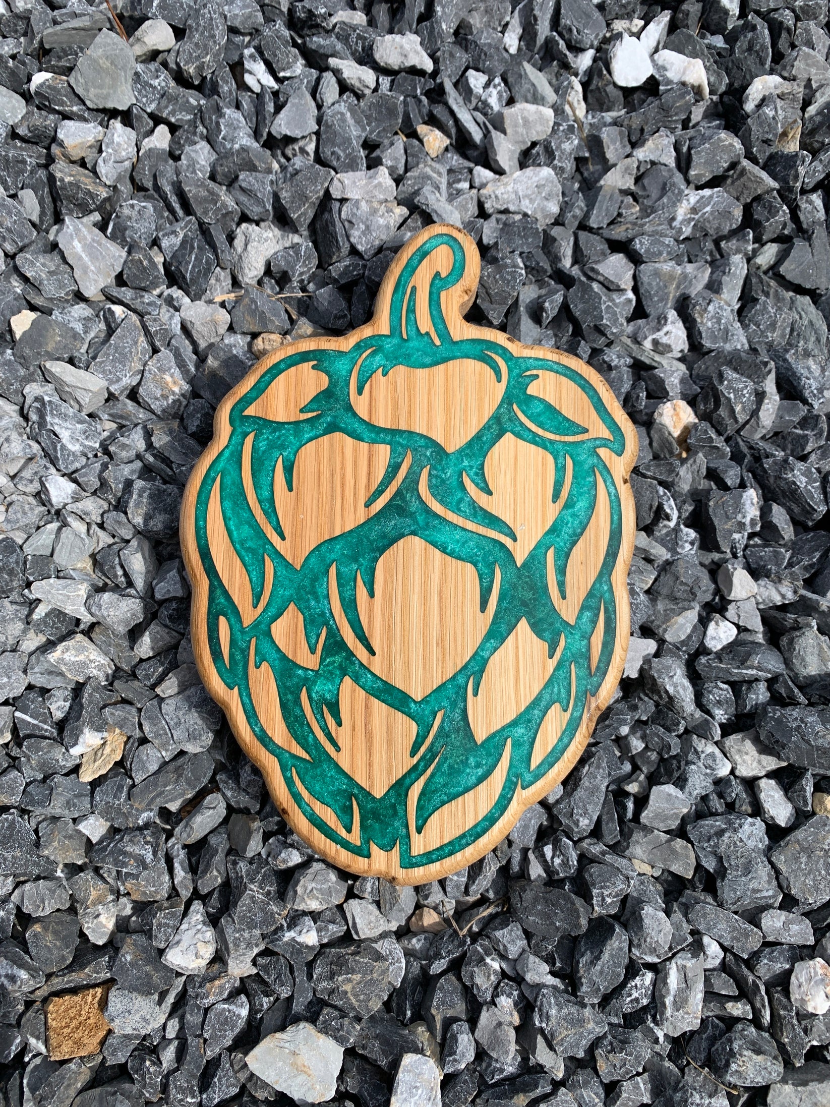 Hop wall art – Thread & Resin